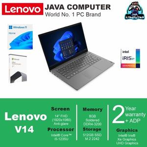 Jual Lenovo V14-APID i5-1235U/8GB/512GB/Iris/W11+OHS/14" FHD/Iron Grey - Kota Samarinda - Java ...