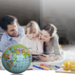 Jual Inflatable Globe World Earth Ocean Map Ball Globe Bola Dunia ...