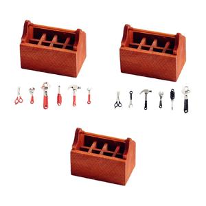 Jual Advantage 1/12 Miniature Repair Tools Box Miniature Furniture for ...