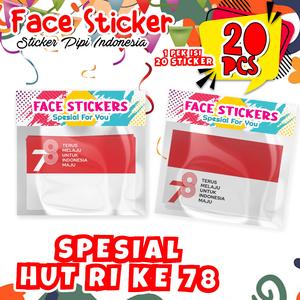 Jual STICKER HUT RI KE 78 STICKER PIPI INDONESIA HUT RI KE 78 STICKER ...