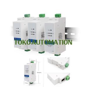 Jual Din Rail RS485 to Ethernet Converter RS485 to RJ45 Modbus TCP RTU PW13 - Kota Surabaya ...