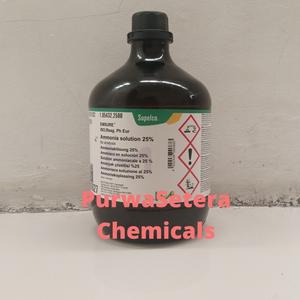 Jual Ammonia Solution 25 Pro Analysis Merck 105432 Larutan Amonia ...