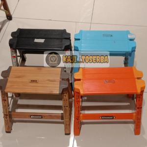 Jual Krisbow Tangga Lipat Aluminium 1 Step / Tangga Lipat Portable Mini ...