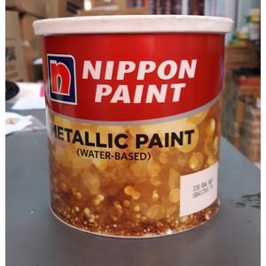 Jual CAT TEMBOK REAL GOLD METALLIC PAINT WATER BASED NIPPON EMAS BESI ...