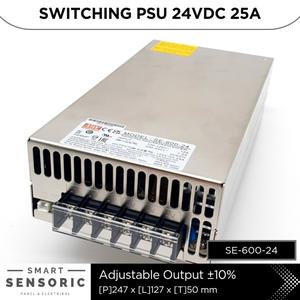 Jual Promo Meanwell SE-600-24 Switching Power Supply SMPS 24v 25a ...
