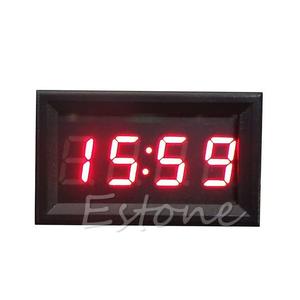 Jual Advantage Hot Sa LED Display Digital Clock 12V/24V Dashboard Car ...