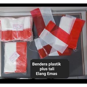 Jual Bendera Plastik Merah Putih HUT-RI / Hiasan 17 Agustus / Hari ...