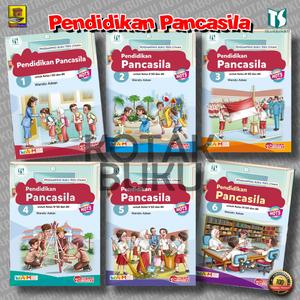 Jual Buku Pendidikan Pancasila SD /Pendidikan Pancasila Kelas 1 2 3 4 5 6 SD / Kurikulum Merdeka ...