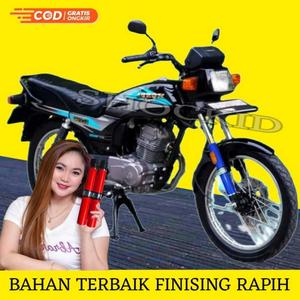 Promo Cover Shock Cover shock GL Pro Atas Bawah Variasi Motor - biru ...