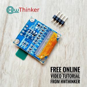 Jual Modul Display Oled 128X64 Lcd I2C 0.96" Inch Yellow Blue Arduino ...