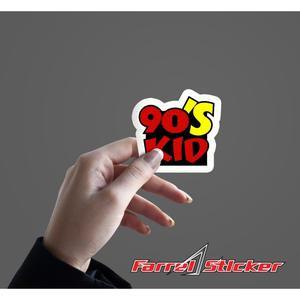 Jual Sticker 90's KID Stiker 90s - vinyl - Jakarta Barat - Pet shp ...