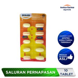 Jual DECOLGEN FX STRIP 10 TABLET / OBAT FLU / KIMIA FARMA - Jakarta ...