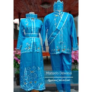 Jual Harga Promo Pakaian Tradisional Manado//Baju Adat Manado Ha9 ...