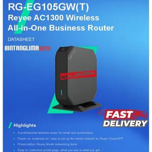 Jual Code RG-EG105GW(T) Ruijie Reyee Wi-Fi 5 1267Mbps Wireless Business ...