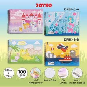 Jual Buku Gambar / Drawing Book JOYKO DRBK-3-A & DRBK-3-B - Kota ...