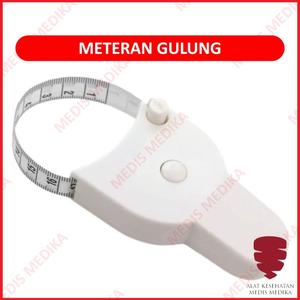 Jual Murah Pengukur Lingkar Perut Waist Ruler Alat Ukur Meteran Badan ...