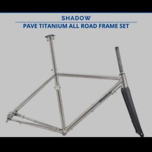 Jual Frameset Roadbike Shadow Pave Titanium All Road Frameset - Kota ...