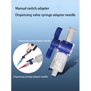 Jual Sterile Luer Lock 2-Way Plastic Chemical Resistant Plastic Luer ...