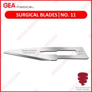 Jual Ready Surgical Blades No 11 Mata Pisau Bedah Operasi Sterile Knife ...