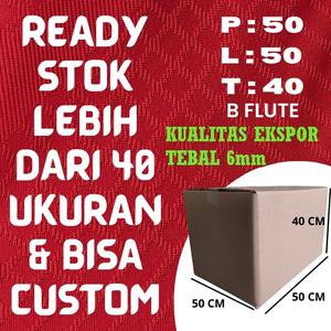 Jual PREMIUM KARDUS BOX 50 X 50 X 40 TEBAL 6mm [KARTON DUS ROKOK ATAU ...