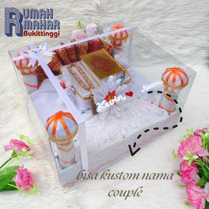 Jual MAHAR SEPERANGKAT ALAT SOLAT/MAHAR PERNIKAHAN/BISA CUSTOM NAMA ...