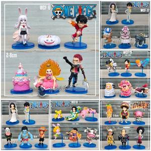 Jual Action Figure Wcf One Piece Set Miniatur Pajangan Topper Kue ...