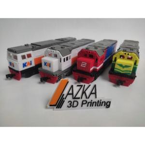 Jual Cover Lokomotif Railking model Kereta Api Indonesia - 3D Print ...