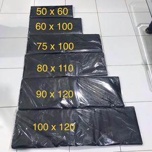 Jual Kresek kantong plastik sampah hitam tebal besar 50 x 60 trash isi 100 - Jakarta Barat ...