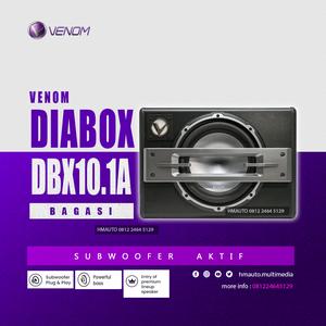 Jual Venom Subwoofer Box Mobil Diabox DBX 10.1 A Bagasi Aktif Plug and ...