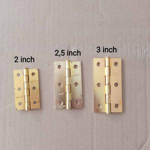 Jual PRODUK TERBARU!! Engsel Tipis Lemari / Engsel Lemari Kuning 2" 2,5 ...
