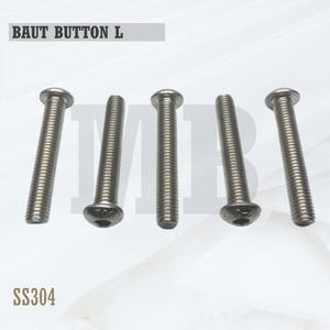 Jual Button L M4X8 / Baut L Button 4X8 / M4 X 8 / 4 X 8 - Socket Button Screw Stainless SS304 ...