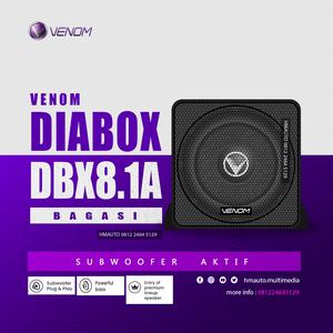 Jual Venom Subwoofer Box Mobil Diabox DBX 8.1 A Bagasi Aktif Plug and Play - Kota Bandung ...