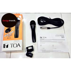 Jual MIC TOA TYPE ZM-270 PROFESIONAL DINAMIC MICROPHONE ORIGINAL - Kota ...