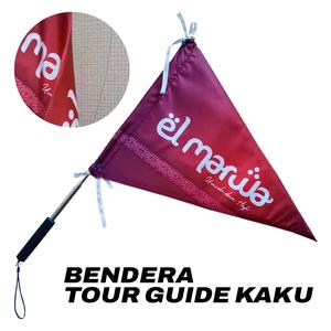 Jual Custom Bendera Tour Guide Segitiga kaku keras - Cocok untuk Tour ...