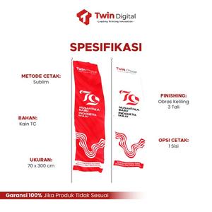 Jual POTONGAN HARGA CETAK BENDERA UMBUL UMBUL SUBLIM KEMERDEKAAN RI ...