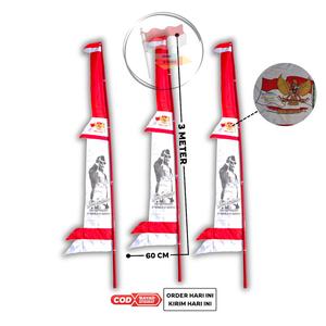 Jual Boom Sale Umbul-Umbul Bendera Merah Putih Bandir Jumbo Panjang 3 ...