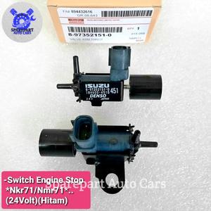 Jual Switch Engine Stop Switch Pembunuh Isuzu Elf NKR71 NMR71 Hitam 24V ...