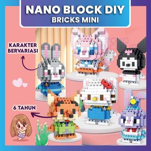 Jual Nano Block Model Karakter Kartun Mainan Balok Edukasi Anak DIY ...