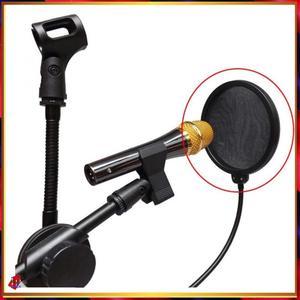 Jual Pop Filter Mikrofon Layer Ganda Mesh Windscreen Filter Mic ...
