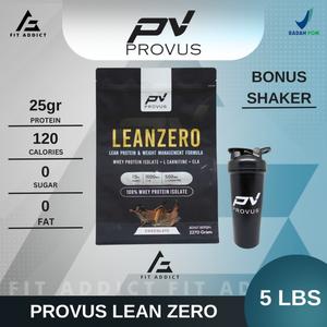 Jual PROVUS LEAN ZERO 5 LB LBS 5LB 5LBS 100 WHEY PROTEIN ISOLATE ...