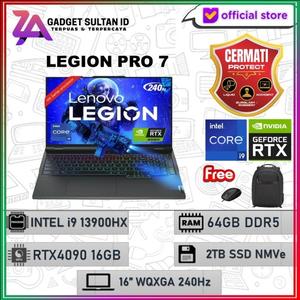 Jual PTR Lenovo Legion Pro 7 RTX4090 i9 13900HX 64gb 2tbssd Win 11 pro ...