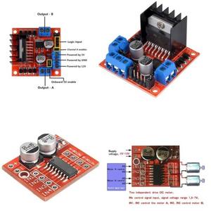 Jual Ready L298N MODUL PAPAN DRIVER L298 MOTOR STEPPER ROBOT MOBIL ...