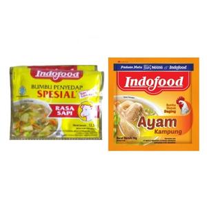 Jual INDOFOOD BUMBU PENYEDAP SPESIAL 12,5gr RASA SAPI AYAM KAMPUNG 10gr ...