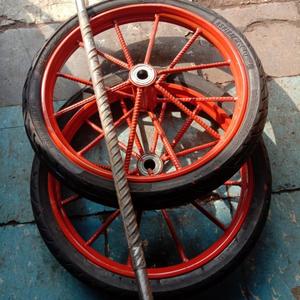 Jual Roda Gerobak Ruji Besi 6 Kecil 1Sett/Ban Roda Gerobak/Roda Kastor ...