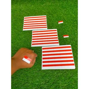 Jual isi (30pcs) 1 lembar stiker tempel pipi HUT RI 17 AGUSTUS ...