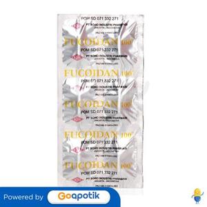 Jual FUCOIDAN 100 MG STRIP 6 KAPSUL - Kota Surabaya - Apotek Duta Farma ...