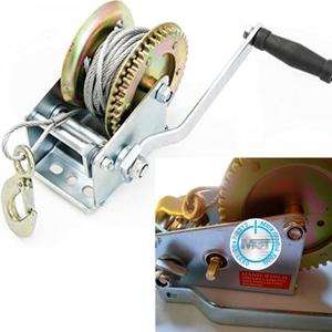 Jual Hand Winch Katrol Kerekan Manual Kapasitas 2000 Lbs / 1 Ton Alat ...