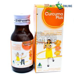 Jual CURCUMA PLUS SYRUP BOTOL 60ML - Kota Depok - Apotek La Finia Farma ...