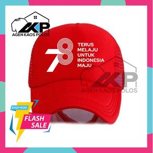 Jual Genos Topi Trucker / Jaring Hut Ri 78 Thn Kemerdekaan Indonesia ...