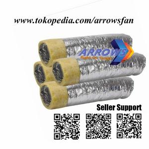 Jual Promo Flexible Isolasi 6 inch Flexible Insulated 6 inch Flexible ...